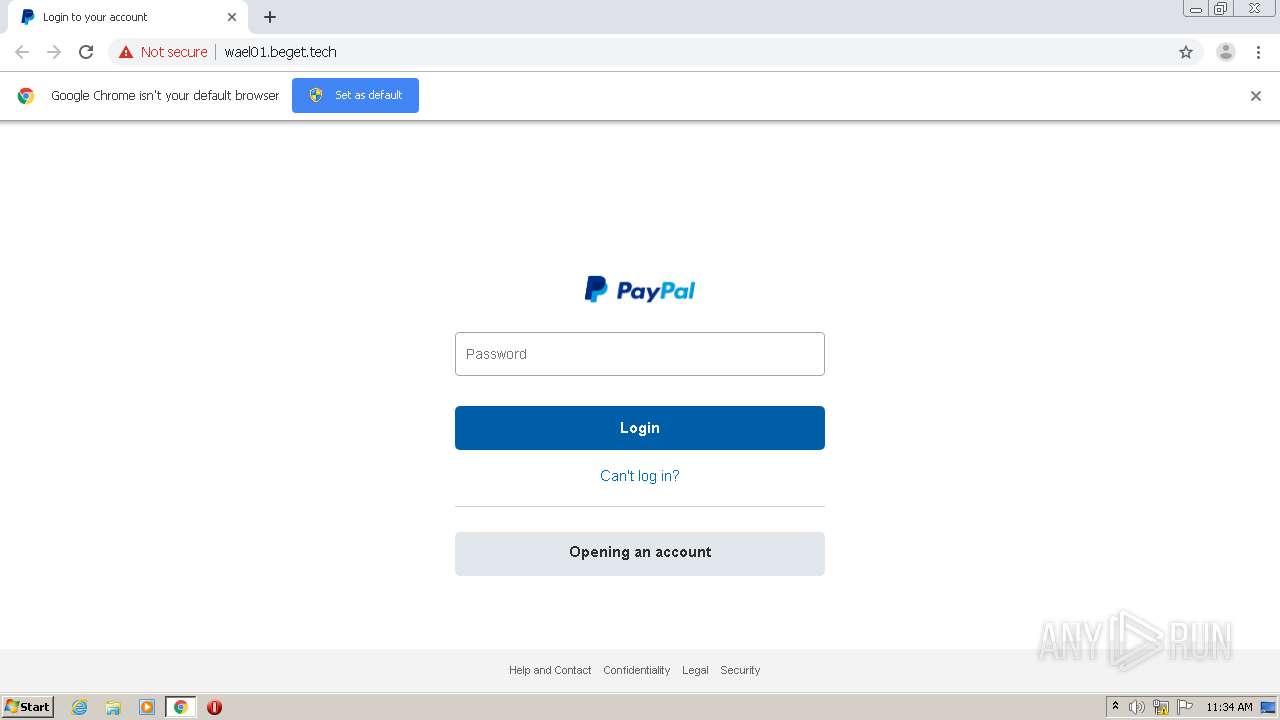 http://wael01.beget.tech/ - Interactive analysis - ANY.RUN
