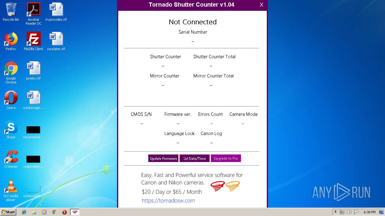 Analysis http://tornadosw.com/tss_scf/Data/TornadoSCF.exe No threats detected - Interactive ...