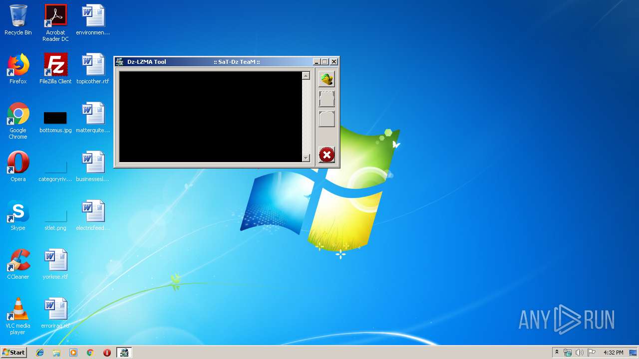 Analysis Dz-LZMA Tool.exe (MD5: 923C484EB14DA02BC66E7A7FE15571F9) No ...