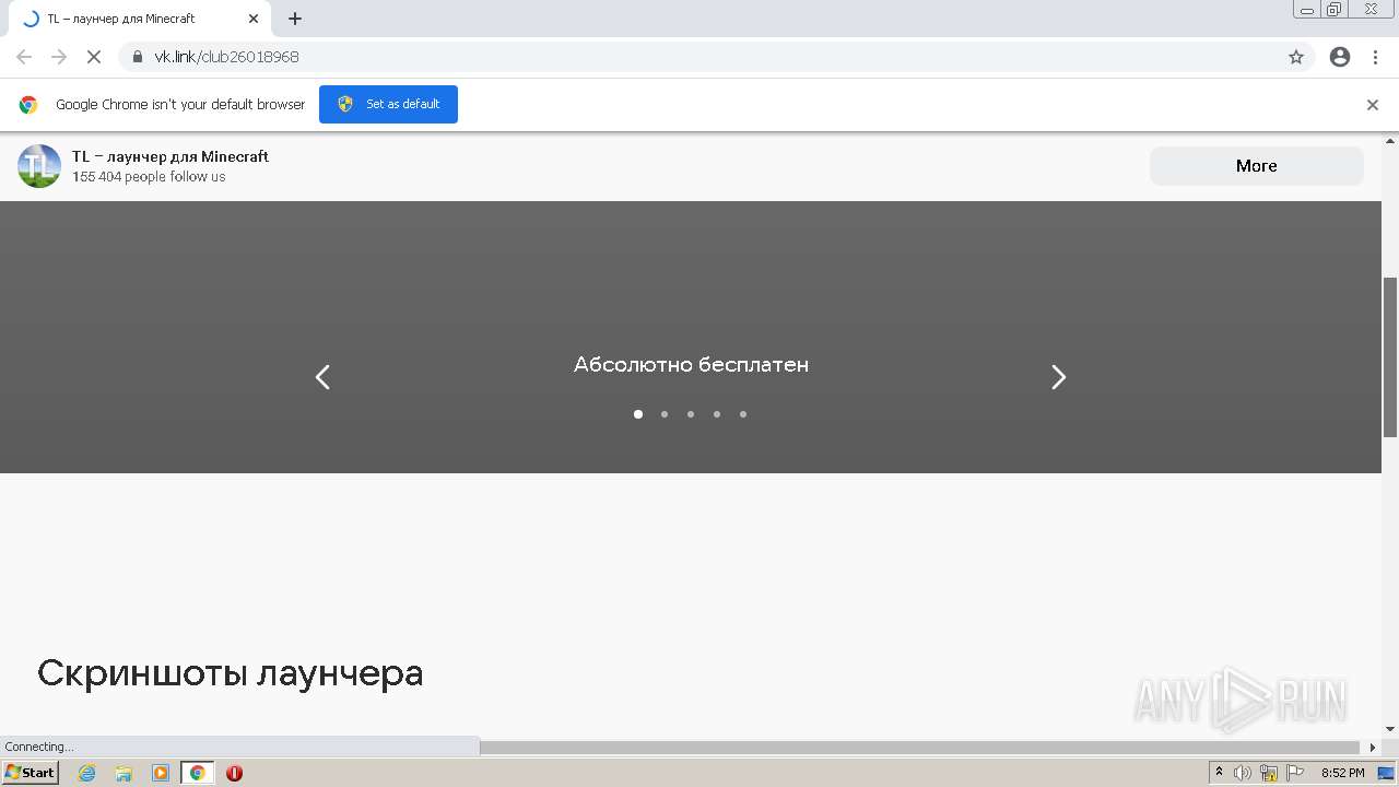 Malware analysis https://tlaun.ch Malicious activity | ANY.RUN ...