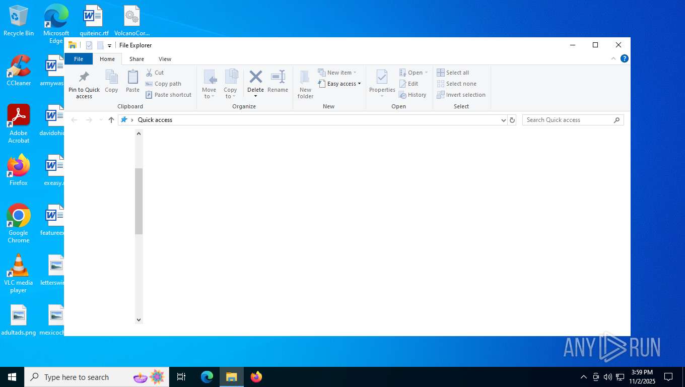 Malware analysis Volcano_Executor.exe Malicious activity | ANY.RUN ...