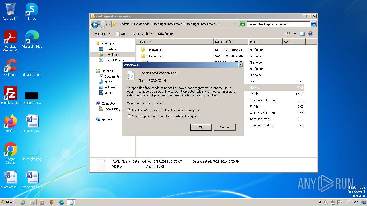 Malware analysis https://github.com/loxyteck/RedTiger-Tools/archive/refs/heads/main.zip ...