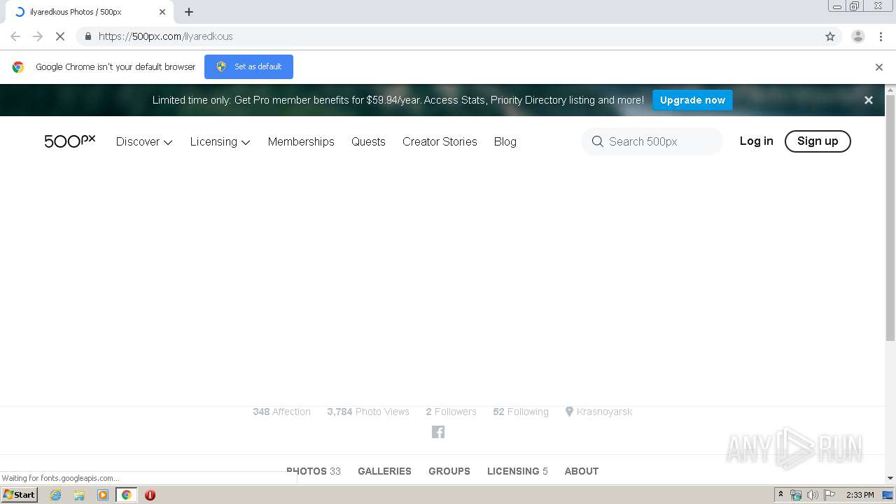 Malware analysis https://vk.com/away.php?to=https%3A%2F%2F500px.com ...