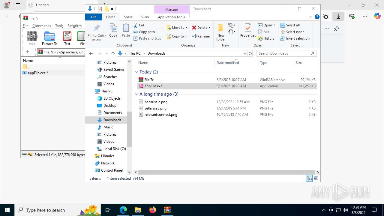 Malware analysis https://arch2.cloud8323v2.sbs/g/zip ...
