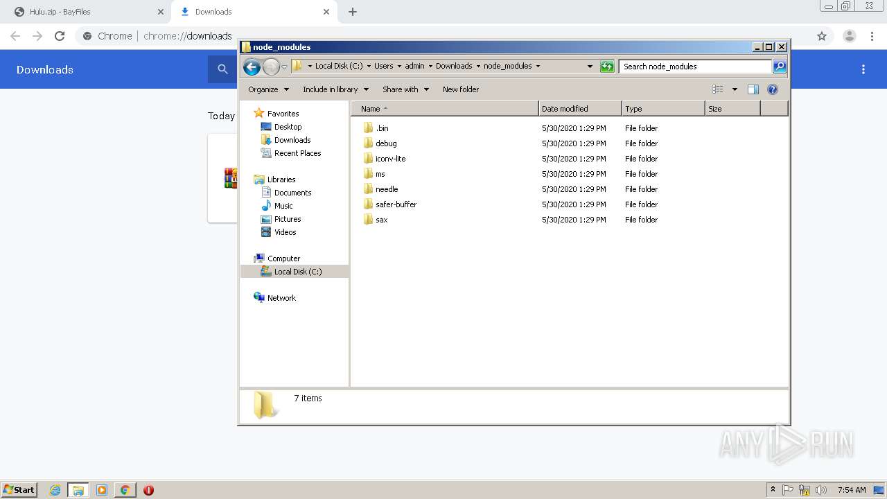Malware analysis https://bayfiles.com/Z9IcEb45o7/Hulu_zip Malicious ...