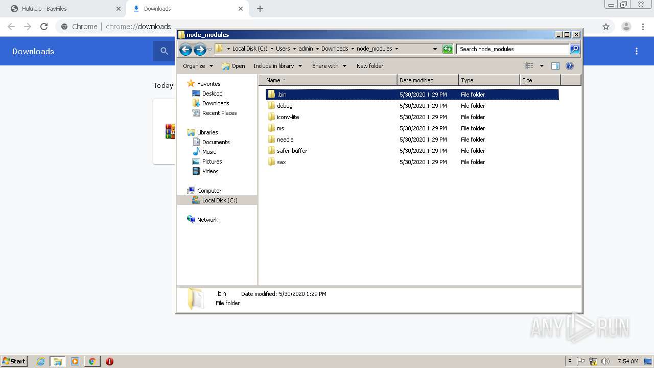 Malware analysis https://bayfiles.com/Z9IcEb45o7/Hulu_zip Malicious ...