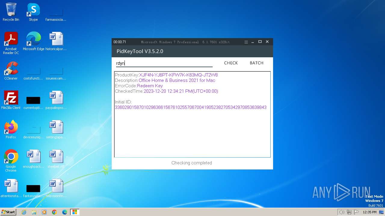 Malware analysis /laomms/PidKeyTool/releases/download/3.5.2/PidKeyTool.v3.52.exe Malicious ...