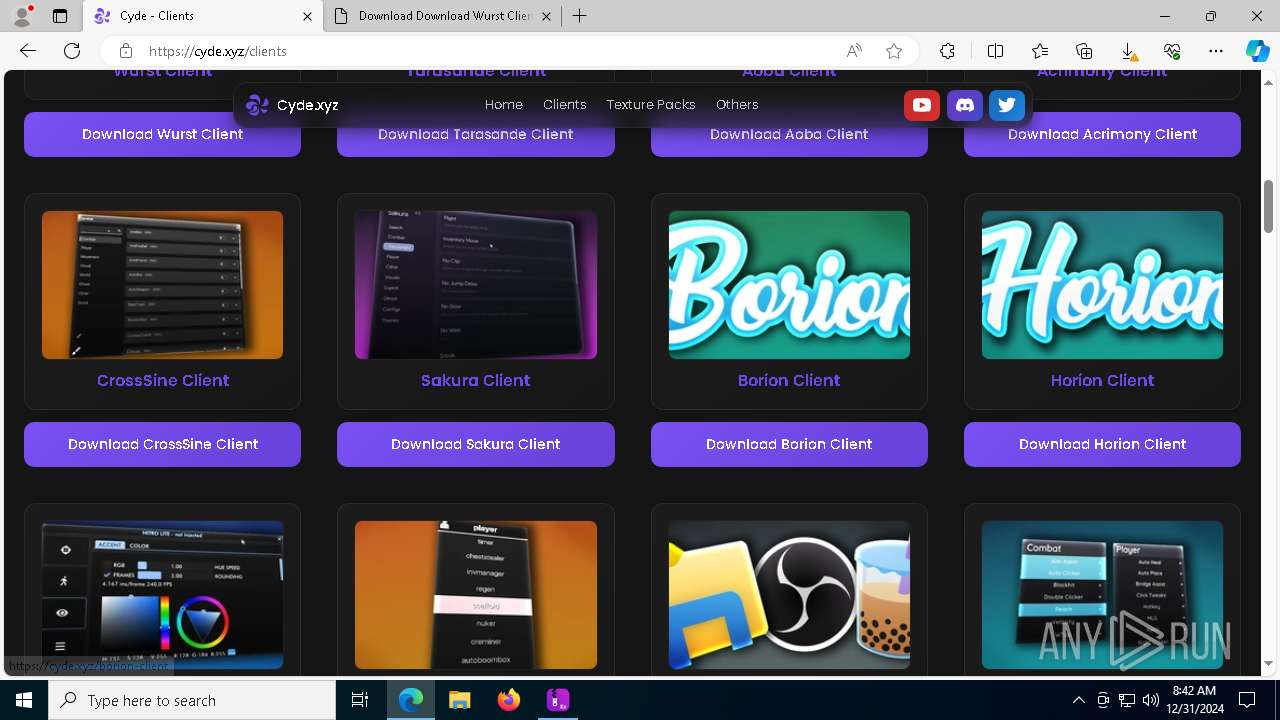 Malware analysis cyde.xyz Malicious activity | ANY.RUN - Malware Sandbox Online