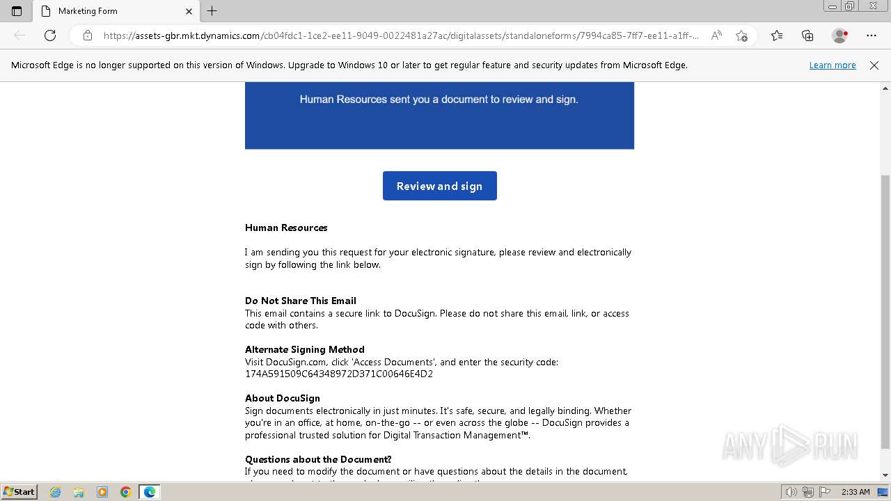 Malware Analysis Https: Public-gbr.mkt.dynamics.com Api Orgs Cb04fdc1