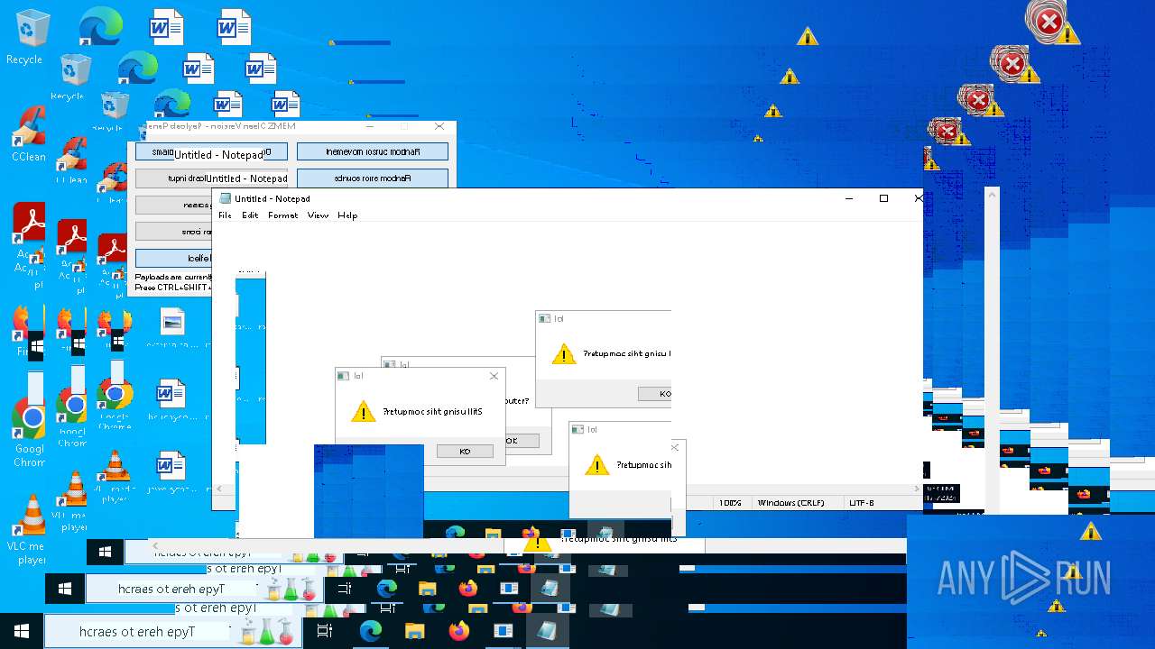 Malware analysis MEMZ-Clean.exe Malicious activity | ANY.RUN - Malware Sandbox Online