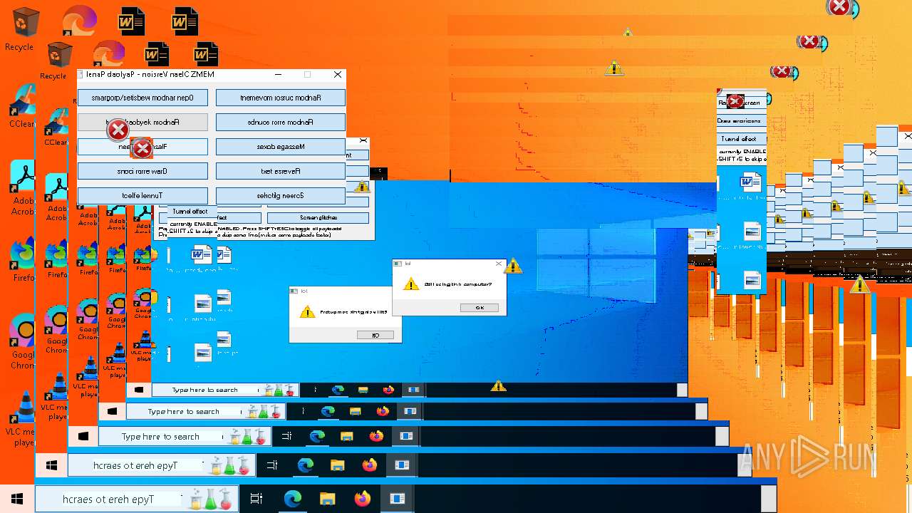 Malware analysis MEMZ-Clean.exe Malicious activity | ANY.RUN - Malware Sandbox Online