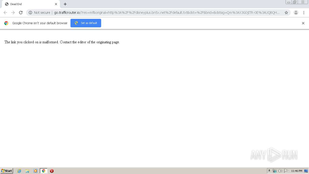Malware analysis http://disneyplus.bn5x.net No threats detected | ANY.RUN - Malware Sandbox Online