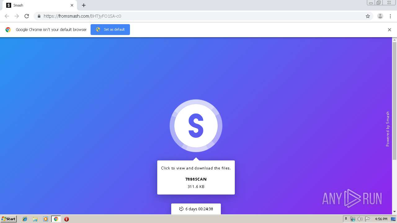 Malware analysis https://fromsmash.com/BHTjyFO1SA-c0 Malicious activity ...