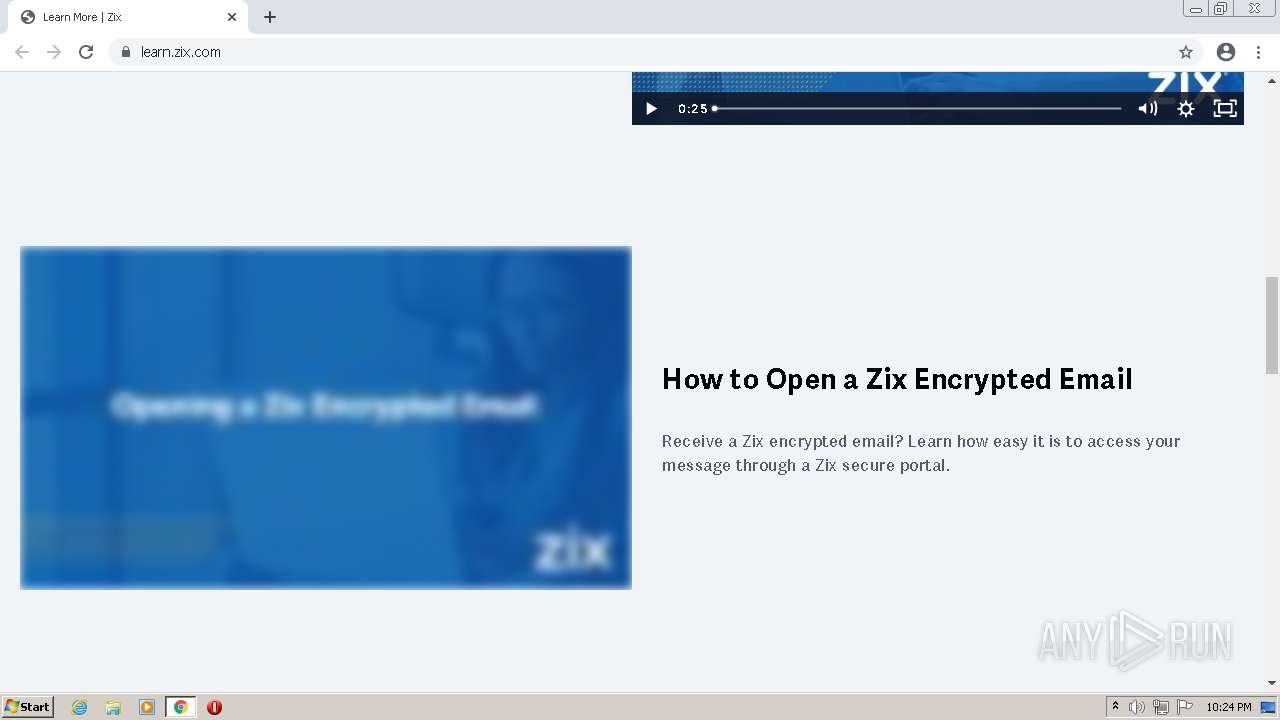 Malware analysis http://www.zixcorp.com/info/zixmail_ZMC Malicious activity | ANY.RUN - Malware ...