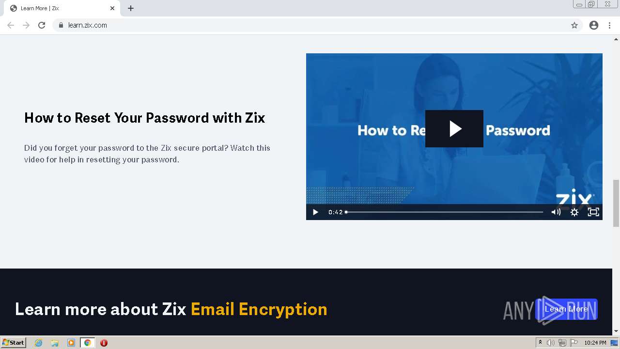 Malware analysis http://www.zixcorp.com/info/zixmail_ZMC Malicious activity | ANY.RUN - Malware ...