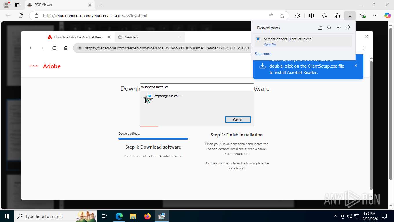 Malware analysis https://barkavepuppies.com/zz/real.html Malicious ...