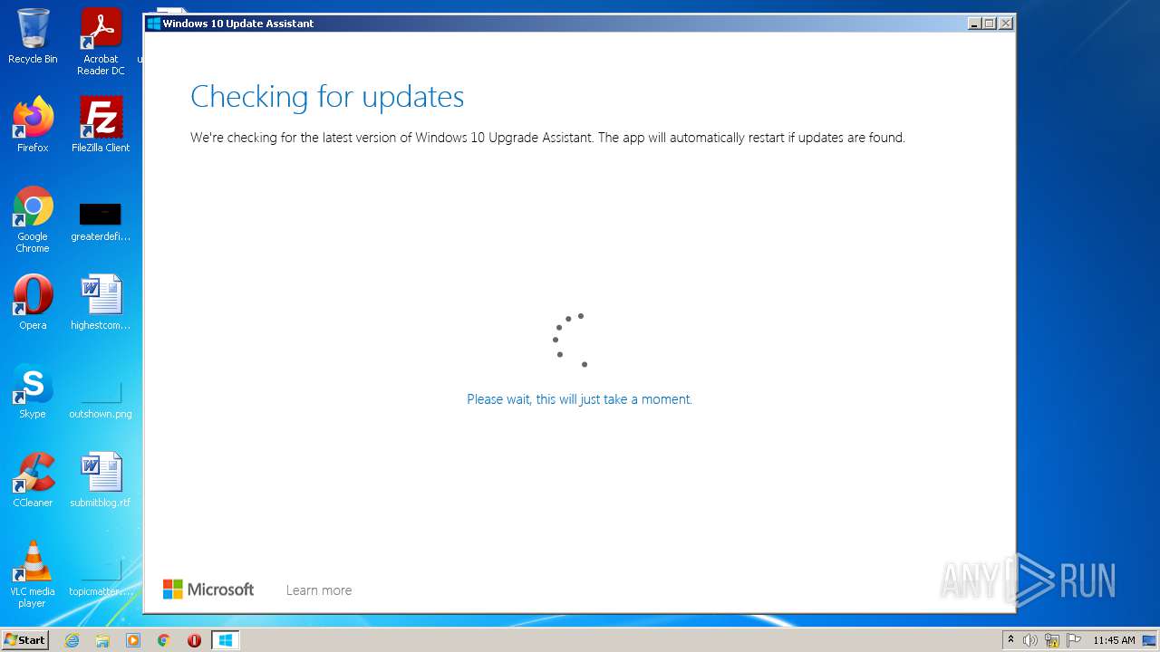 Malware Analysis Windows10upgrade9252.exe Malicious Activity 