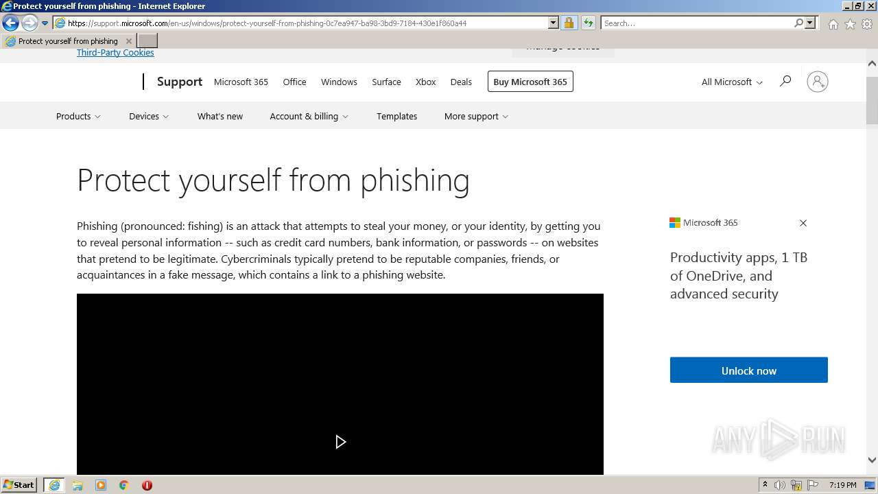 Malware analysis https://aka.ms/LearnAboutSenderIdentification Malicious activity | ANY.RUN ...