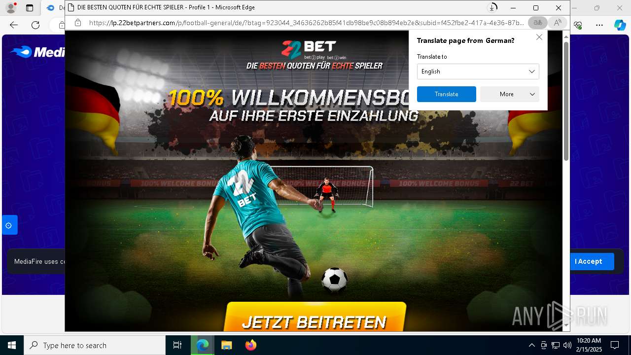 Malware analysis https://deushack.eu/ Malicious activity | ANY.RUN - Malware Sandbox Online