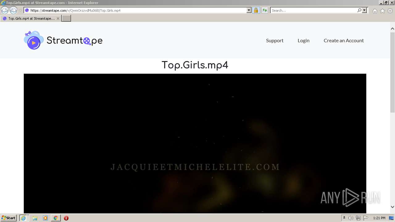 Malware analysis https://streamtape.com/v/QwmOrzzvdMu06l8/Top.Girls.mp4 ...