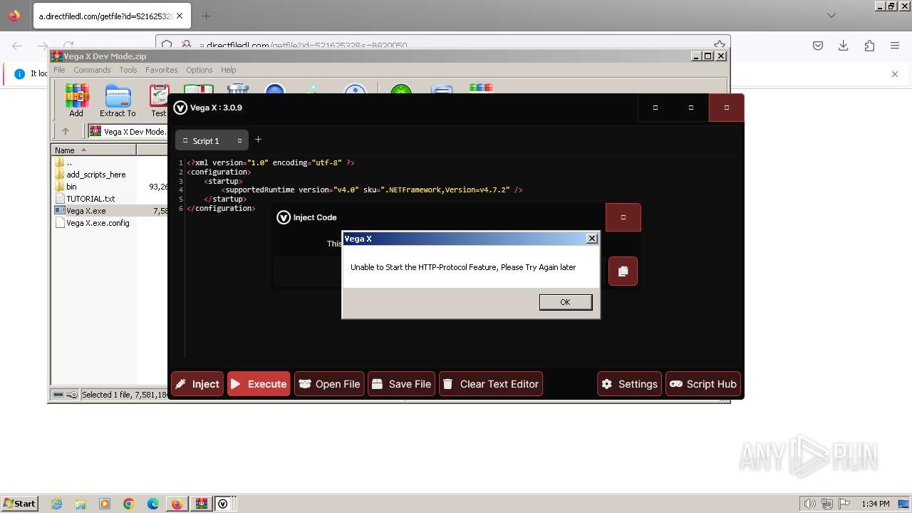 Malware analysis http://a.directfiledl.com/getfile?id=52162532&s ...