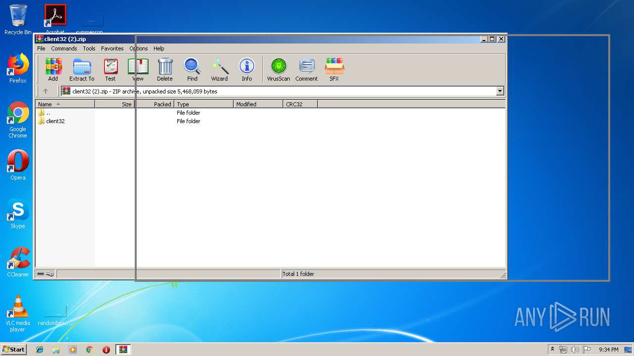 Malware Analysis Client32 (2).zip Malicious Activity