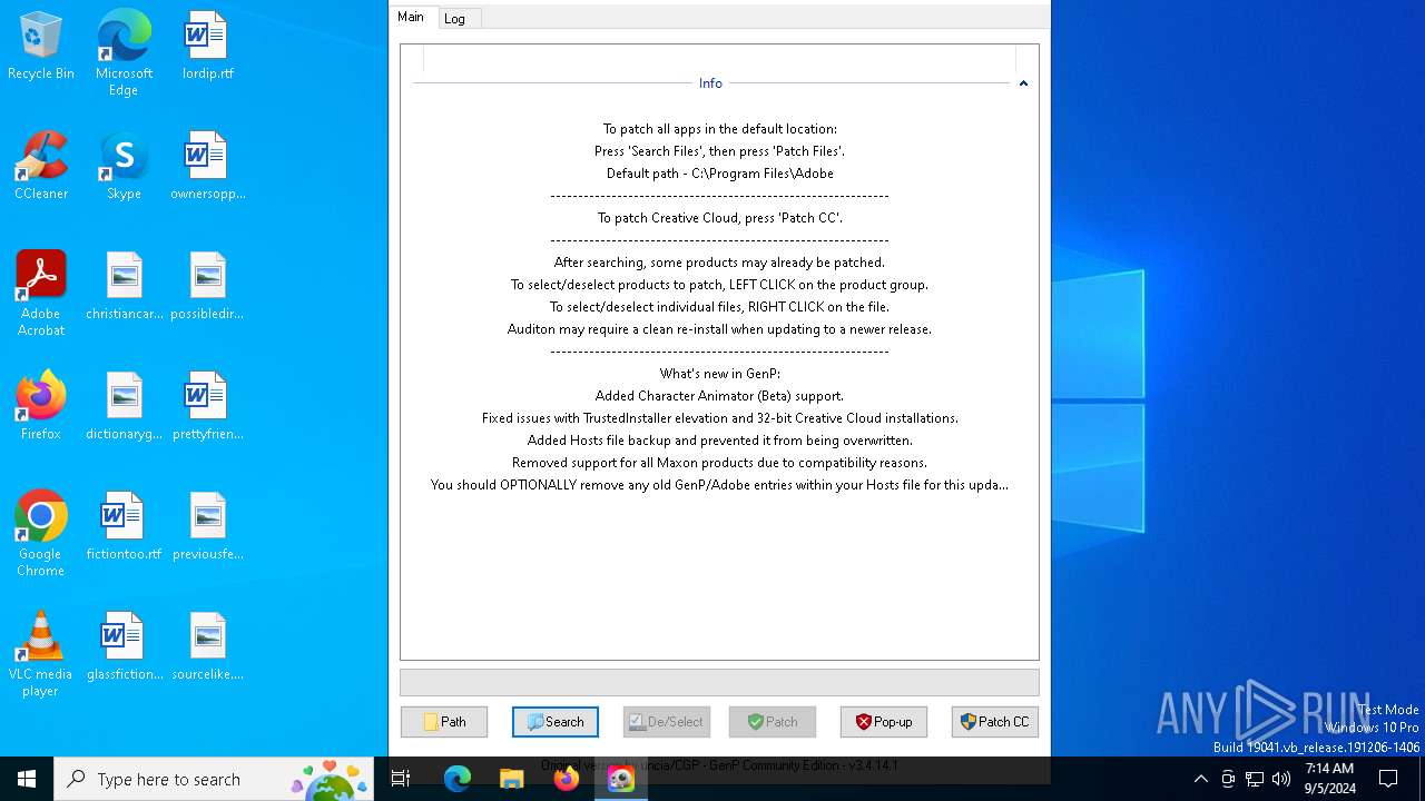 Malware Analysis Genp-3.4.14.1.exe Malicious Activity 