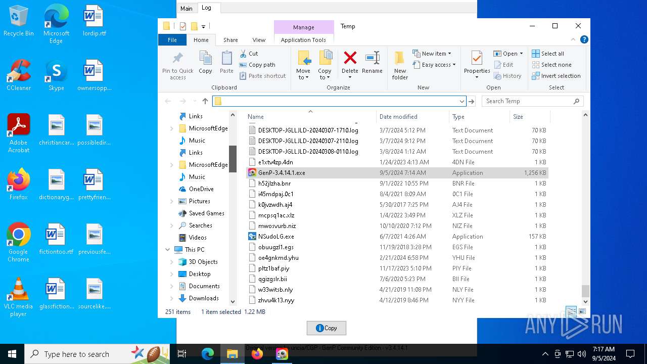 Malware Analysis Genp-3.4.14.1.exe Malicious Activity