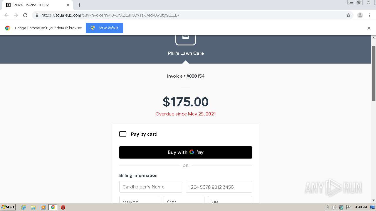 Malware analysis https://wcssssxs.r.us-west-2.awstrack.me/L0/https:%2F%2Fsquareup.com%2Fpay ...