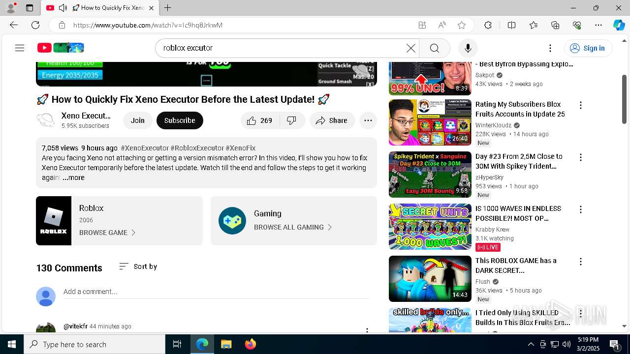 Malware analysis https://rkns.link/h00ua Malicious activity | ANY.RUN ...