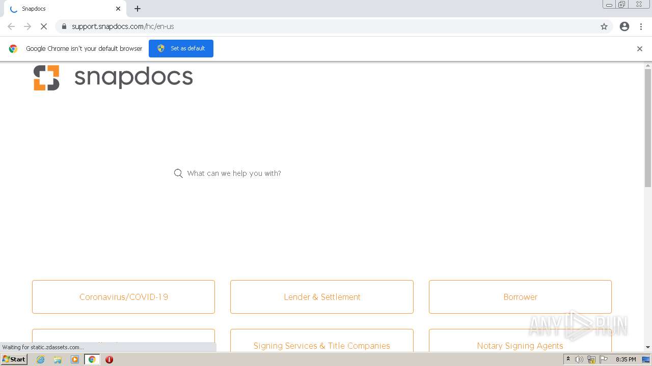 Malware analysis https://mandrillapp.com/track/click/30323674/support.snapdocs.com?p ...