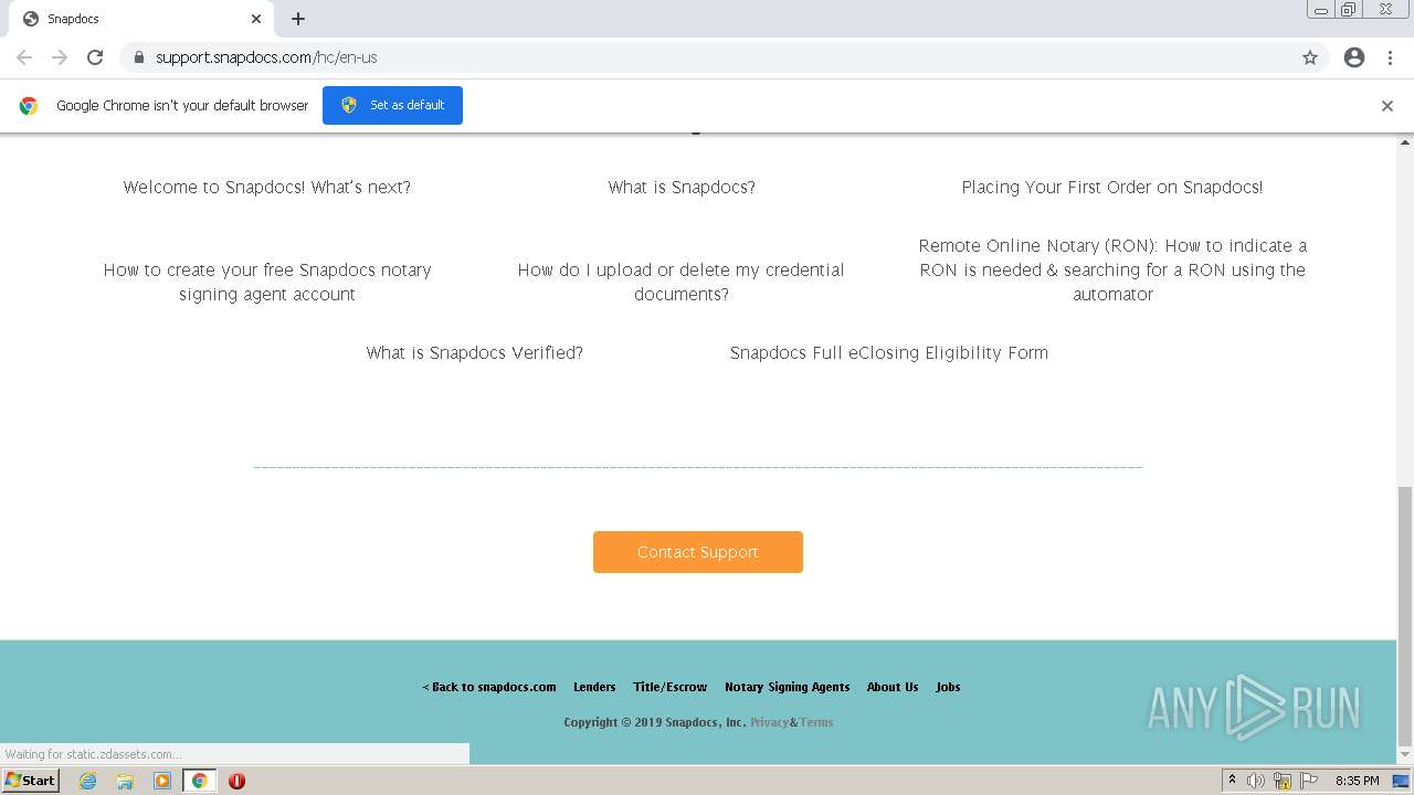 Malware analysis https://mandrillapp.com/track/click/30323674/support.snapdocs.com?p ...