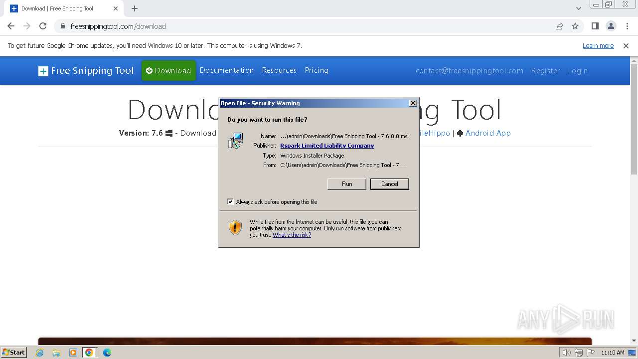 Malware Analysis Freesnippingtool.com Malicious Activity