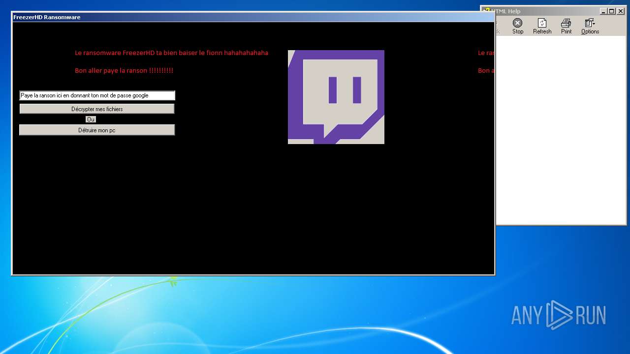 Malware analysis https://github.com/pankoza-pl/malwaredatabase/blob/main/Faux%20ransomware%20by ...