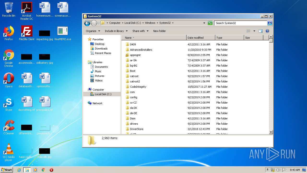 Malware analysis VineMEMZ.exe Malicious activity | ANY.RUN - Malware ...