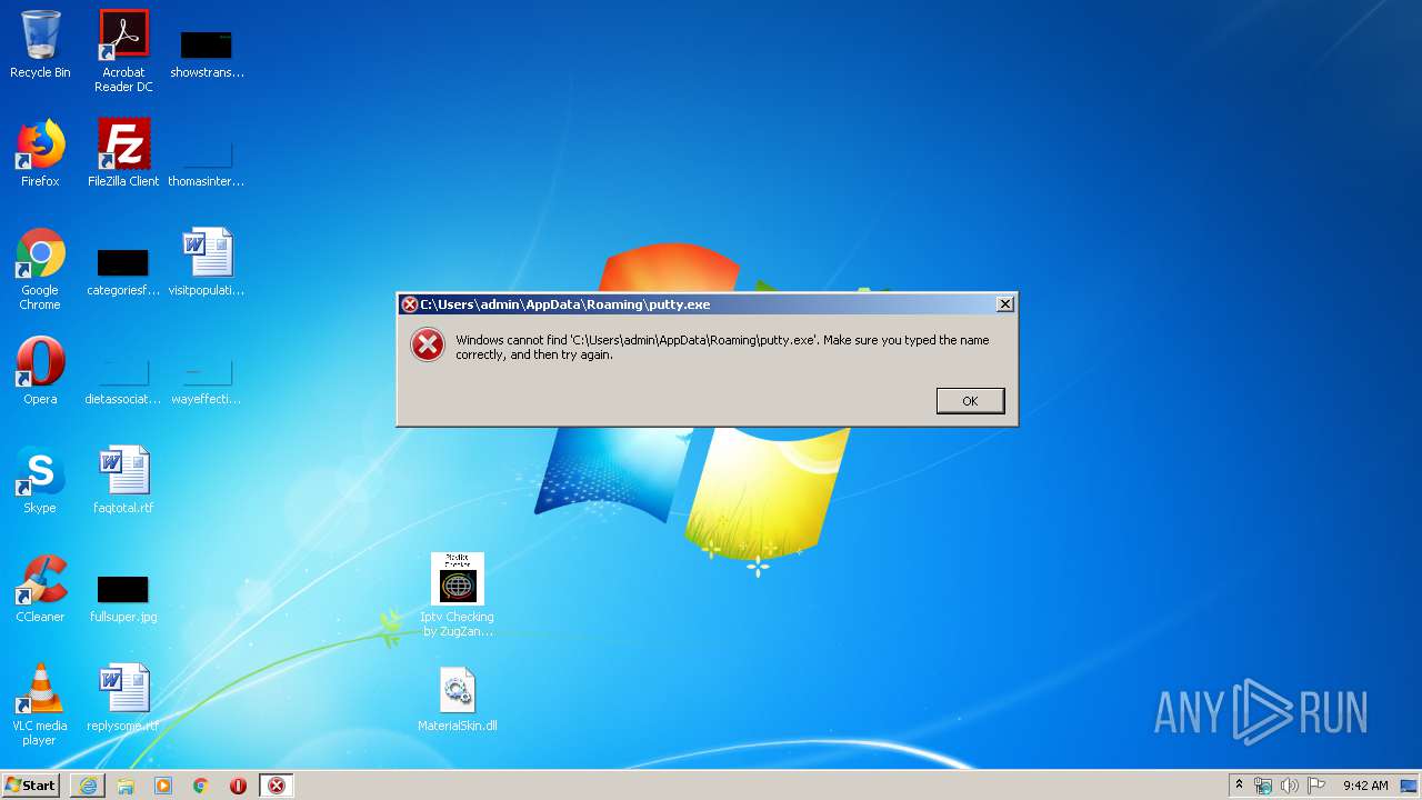 Malware analysis https://workupload.com/file/cNecA5zEMLA Malicious activity | ANY.RUN - Malware ...