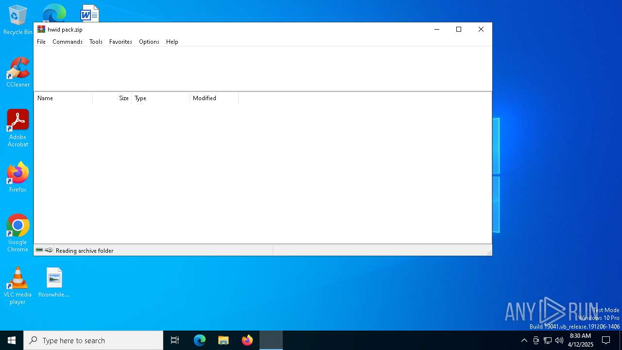 Malware analysis hwid pack.zip Malicious activity | ANY.RUN - Malware Sandbox Online