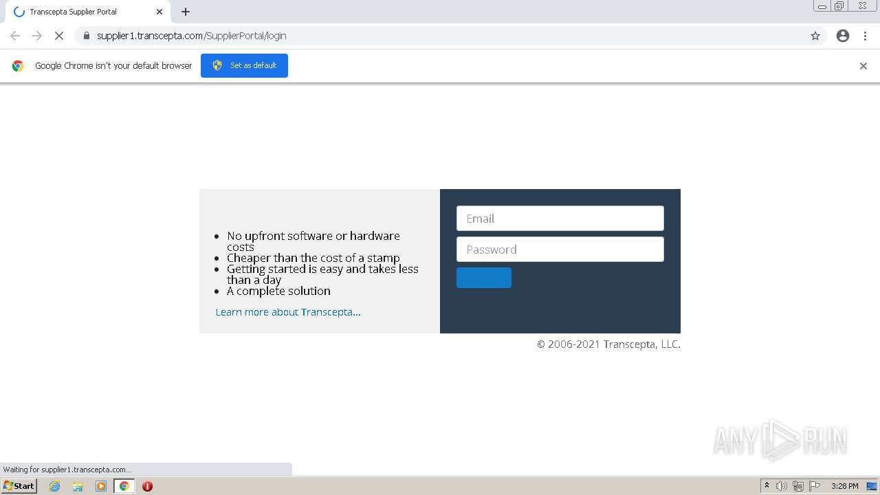 Malware analysis https://urldefense.com/v3/__https://supplier1.transcepta.com/SupplierPortal ...