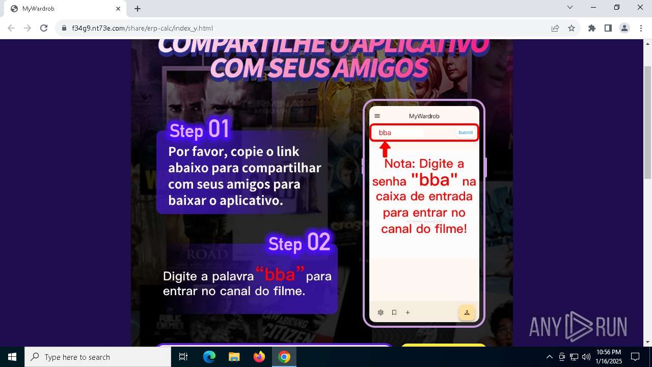 Malware analysis https://f34g9.nt73e.com/share/erp-calc/index_y.html No threats detected | ANY ...