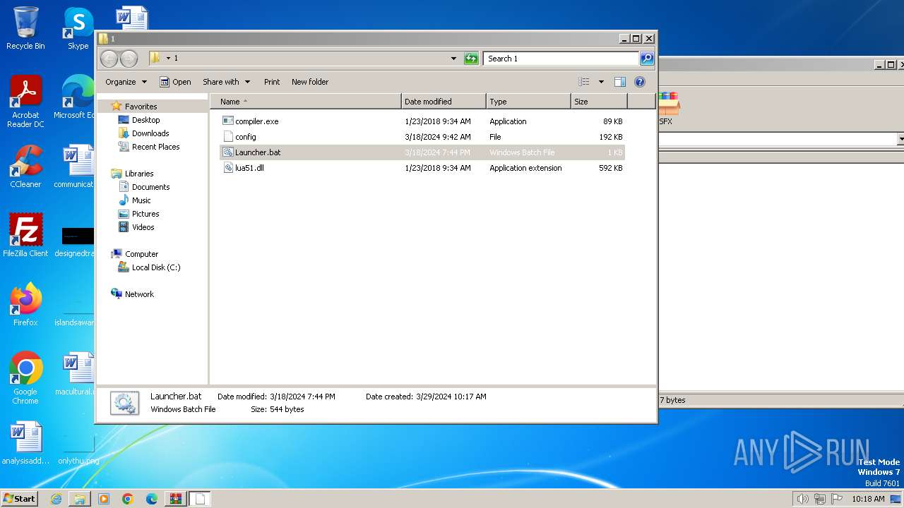 Malware analysis Roexec.zip Malicious activity | ANY.RUN - Malware ...