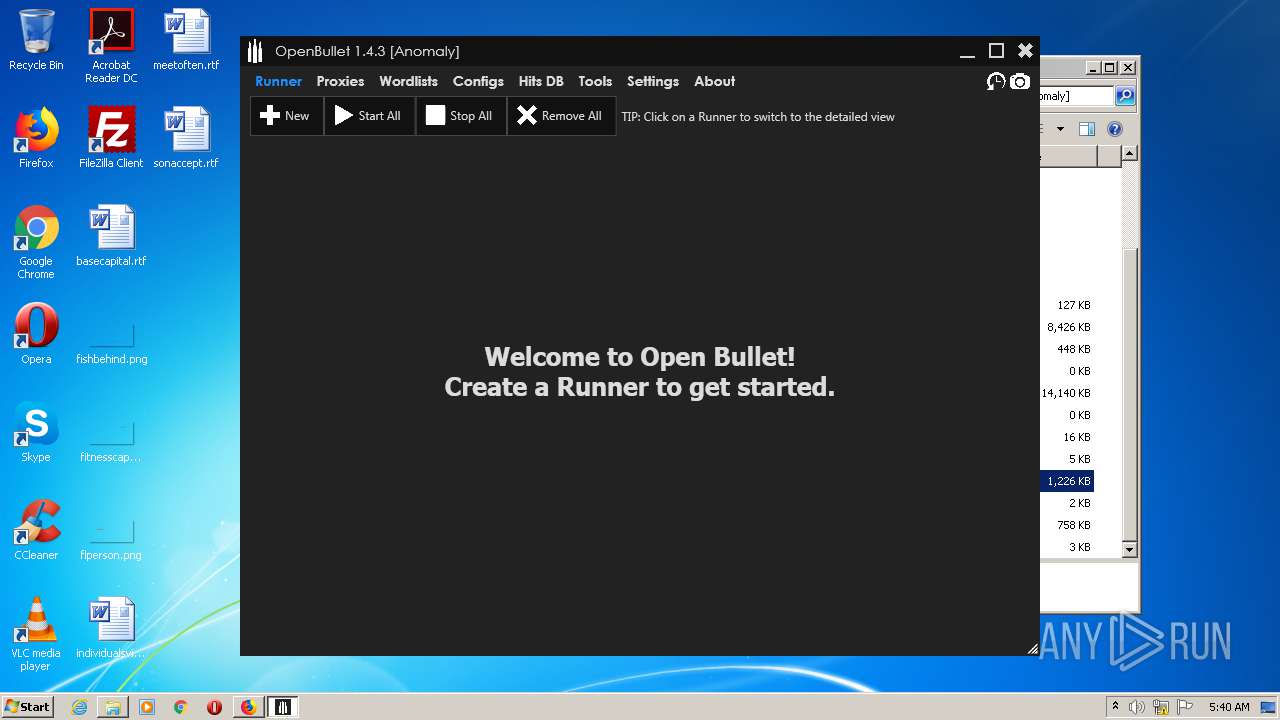 Malware analysis https://anonfiles.com/N7q4Y3L4nd/OpenBullet_1.4.3 ...