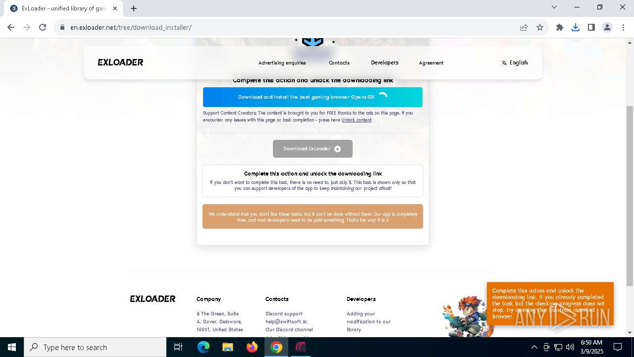 Malware analysis https://en.exloader.net/ Malicious activity | ANY.RUN - Malware Sandbox Online