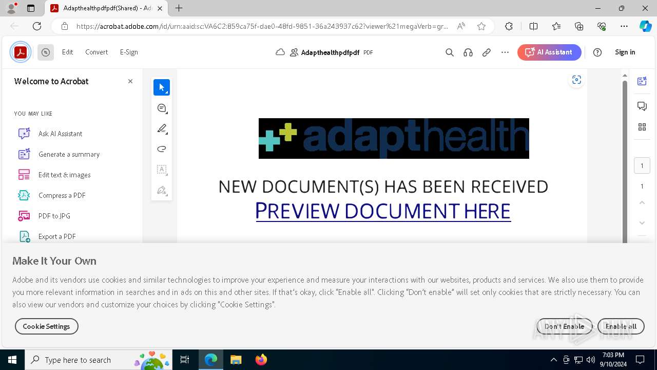 Malware analysis https://acrobat.adobe.com/id/urn:aaid:sc:VA6C2 ...