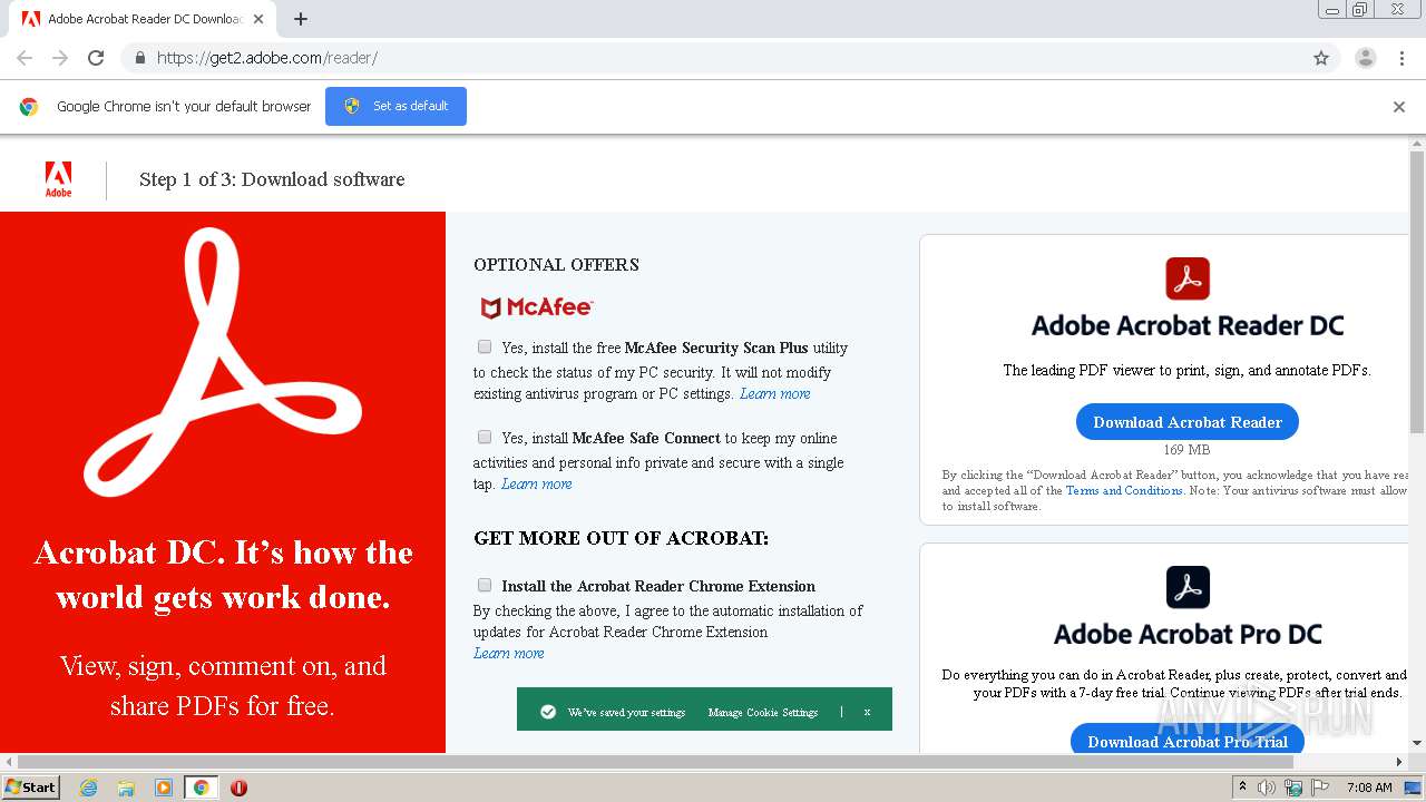 Malware analysis http://www.adobe.com/products/acrobat/readstep2.html ...