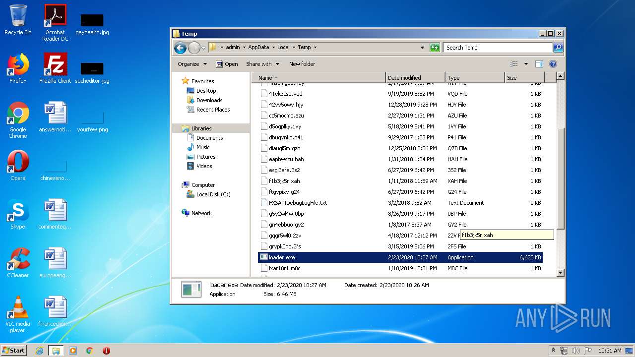 loader.exe (MD5: FC9A91F5943820196A71AF378A8E2BC5) - Interactive ...
