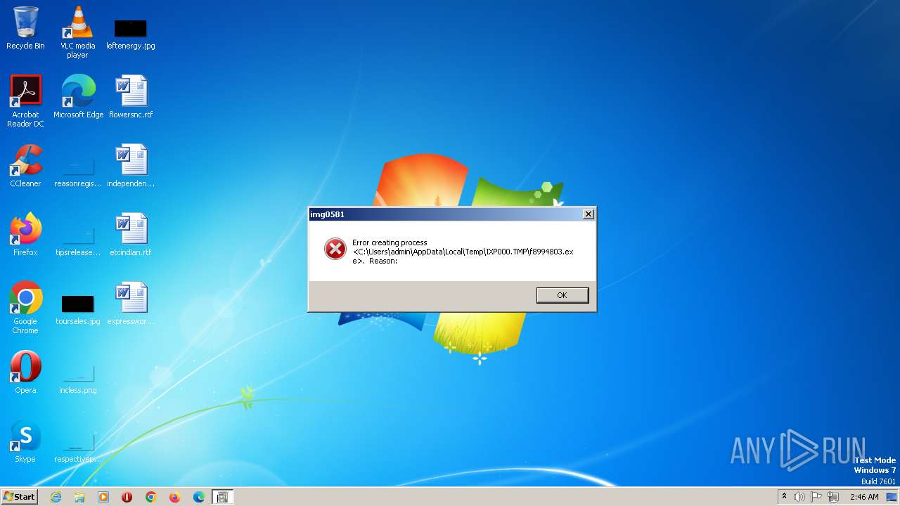 Malware analysis 0b2245b4c1e0787f8e47cbfc8584fff1.exe Malicious activity | ANY.RUN - Malware ...