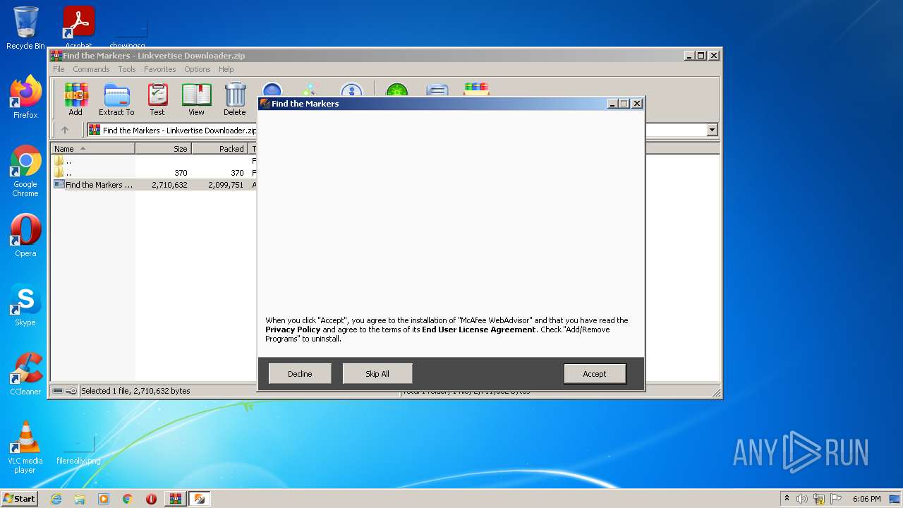 Malware analysis Find the Markers - Linkvertise Downloader.zip ...