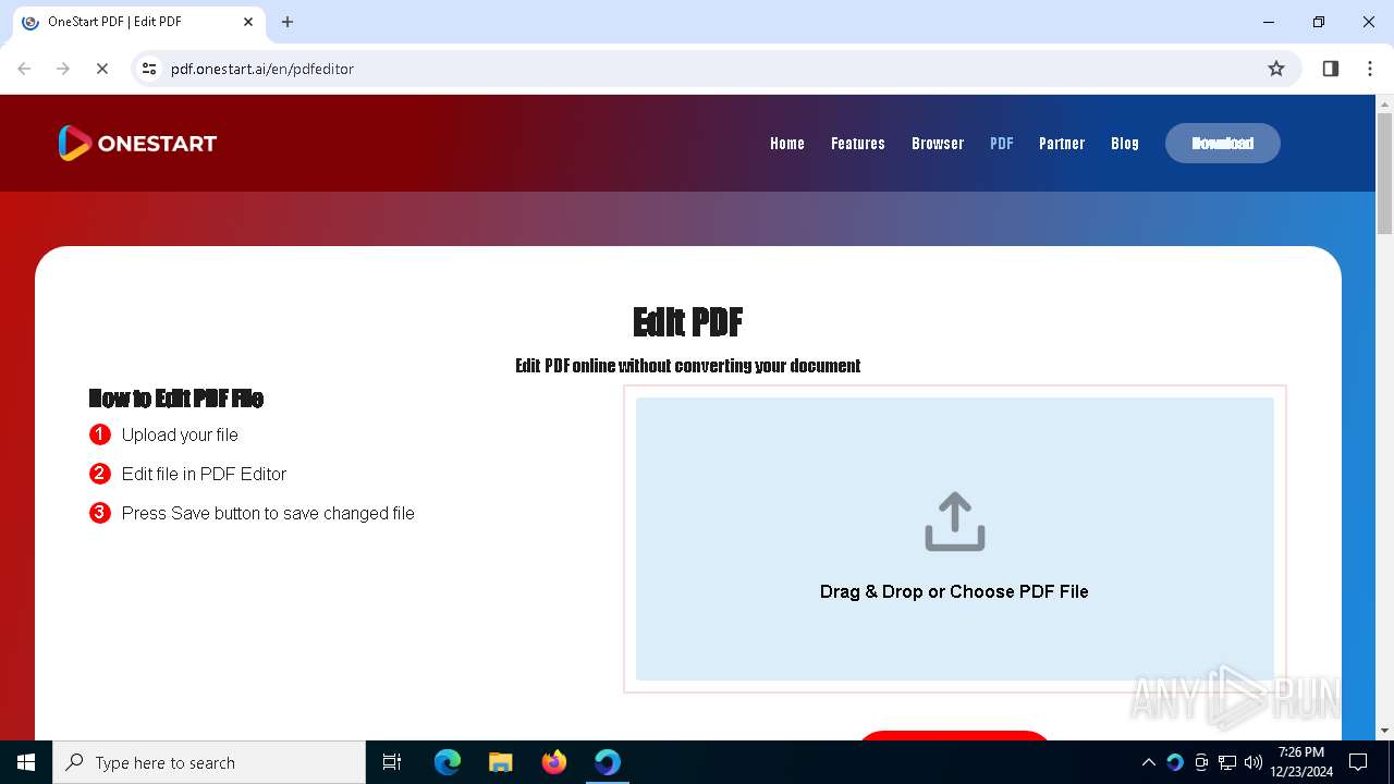 Malware analysis SmartPDFPro.msi Malicious activity | ANY.RUN - Malware ...