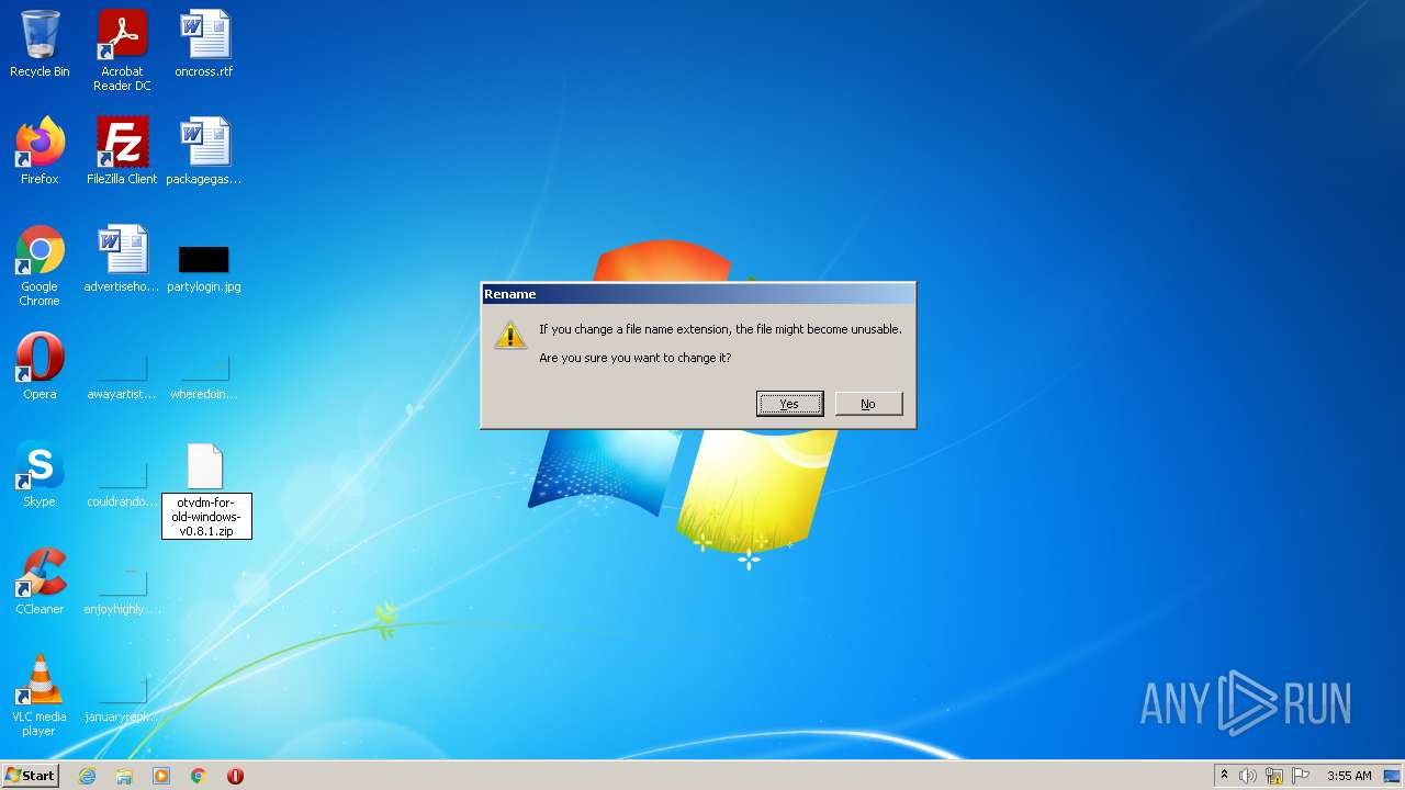 Malware analysis otvdm-for-old-windows-v0.8.1.zip Malicious activity ...