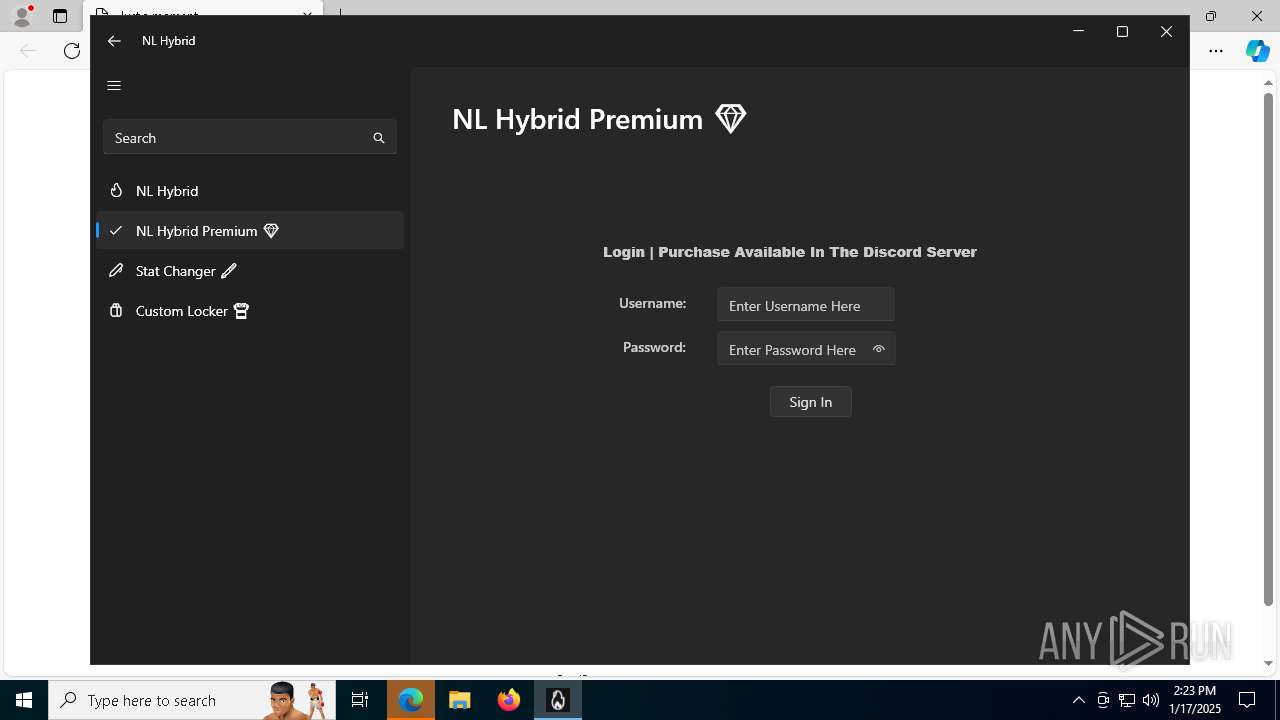 Malware analysis NL Hybrid.exe Malicious activity | ANY.RUN - Malware Sandbox Online